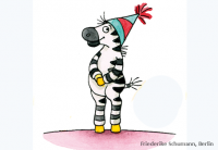 Ein Logical in zwei Niveaustufen von Zebra Franz zur Faschingszeit