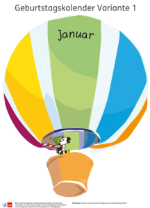 Pünktlich zum Schulanfang – Kalendermaterial von Zebra Franz