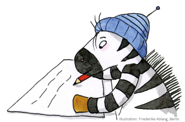 Frühling und Ostern mit Franz Zebra - Zebrafanclub - der Blog zum Lehrwerk