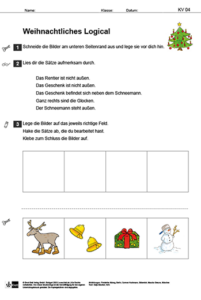 Weihnachtsrätsel mit Franz Zebra