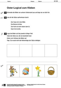 Oster-Leserätsel mit Zebra Franz