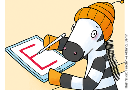 Zebras Buchstabenweg: Schritt für Schritt schreiben lernen