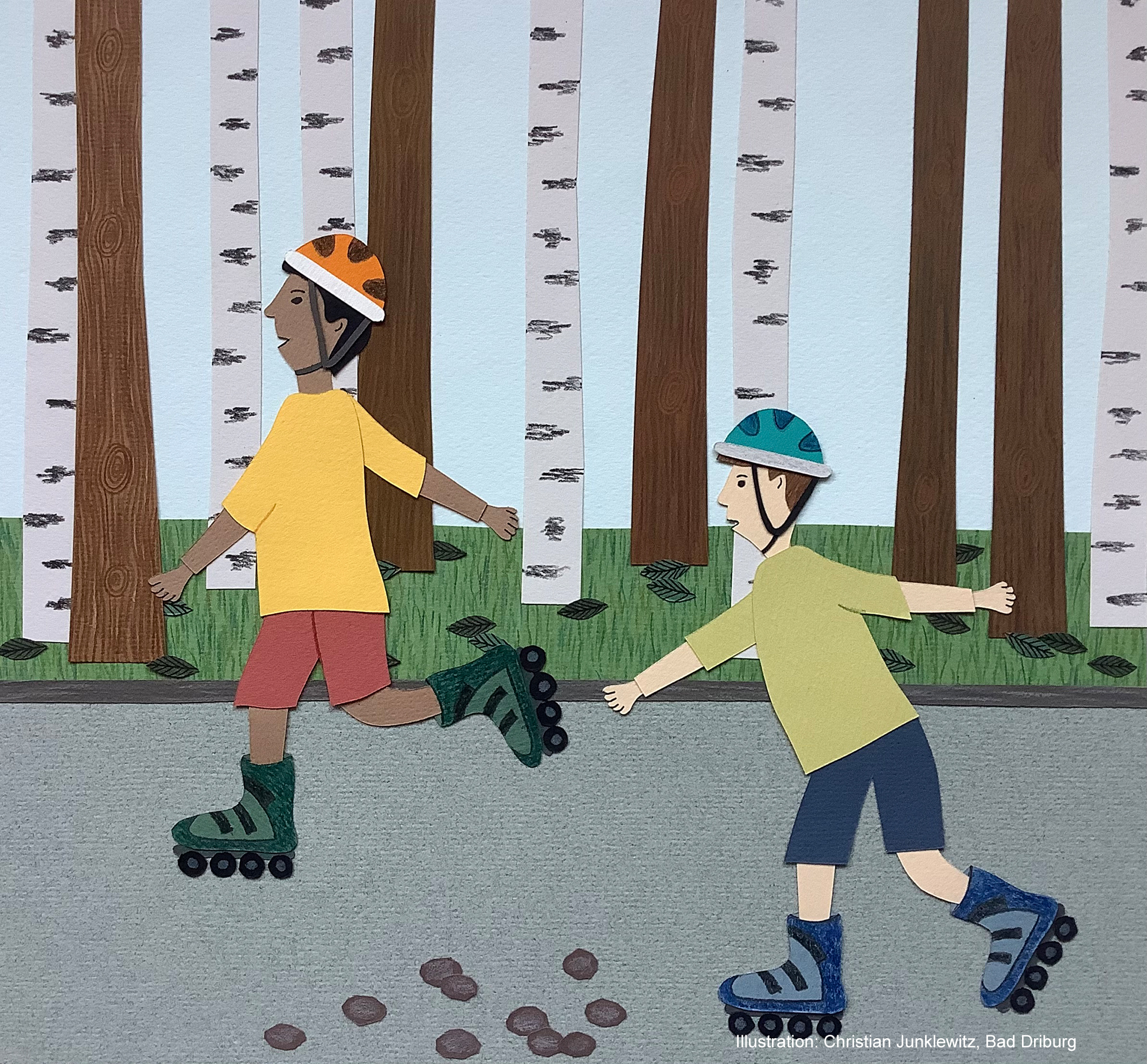 Bildergeschichte Inliner fahren Bild 2