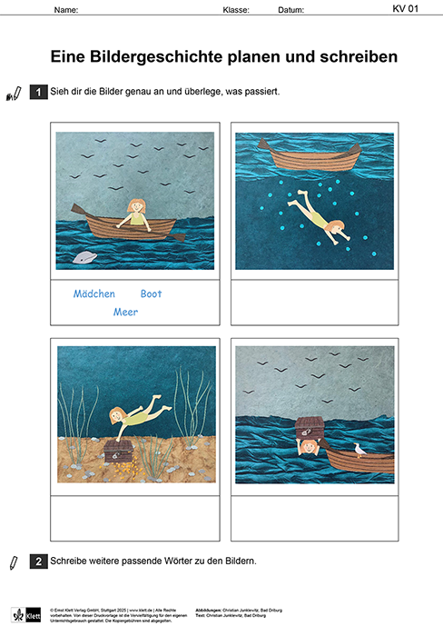 Bildergeschichten kreativ planen und schreiben in der Grundschule